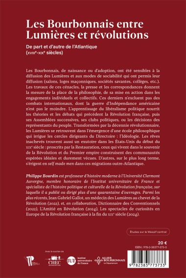Les Bourbonnais entre Lumières et révolutions